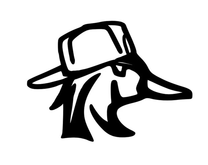 10 Inch WOOD DUCK SNAPBACK / Car Decal / Laptop Decal / Dorm Room ...