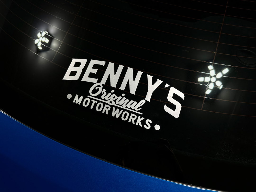 BENNYS MOTORWORKS Decal / Car Decal / Laptop Decal / Dorm Room / Vinyl ...