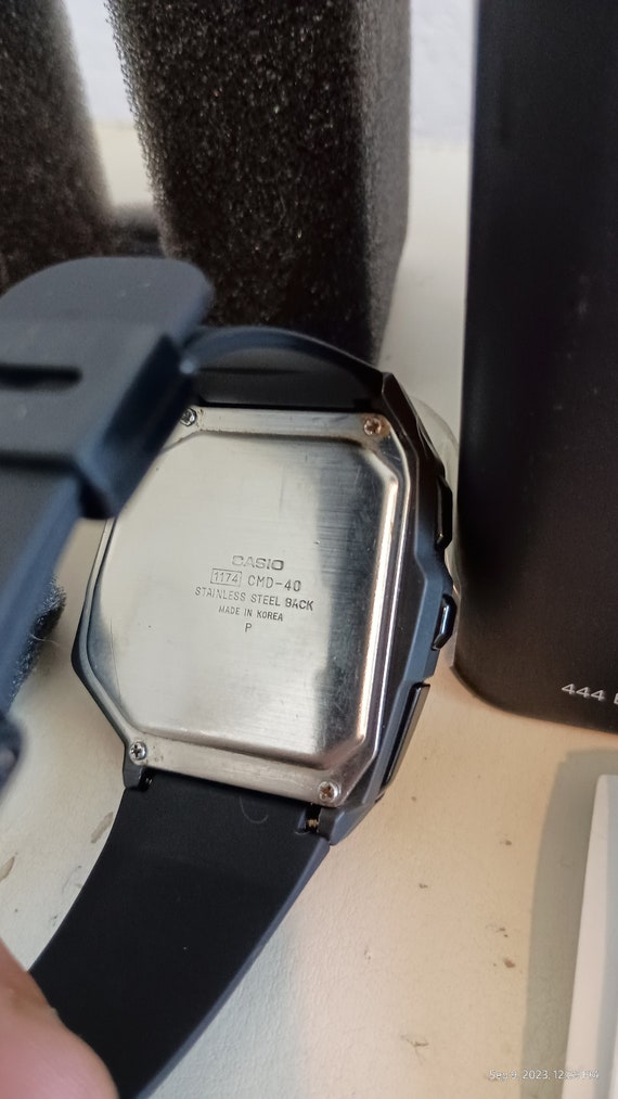 1997 Model Casio CMD 40 Vintage Watch - Gem