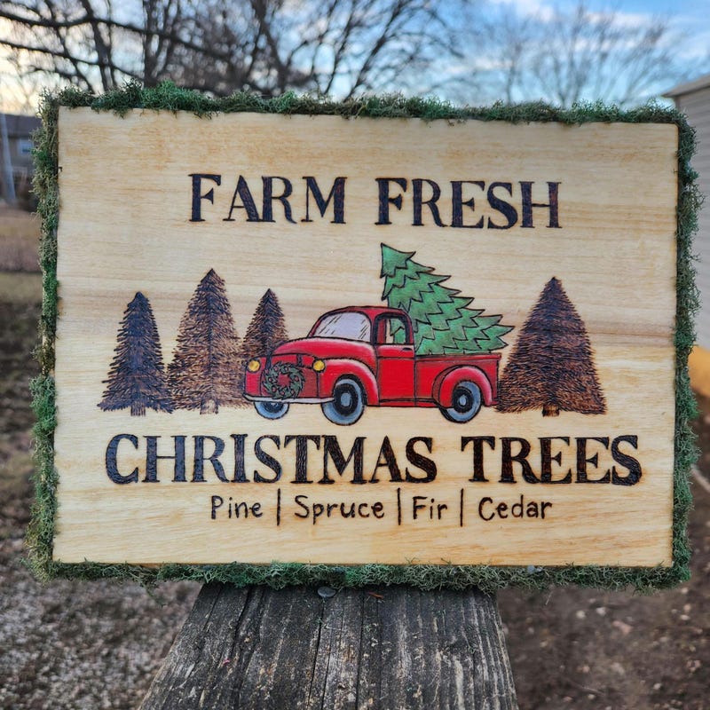 Pyrography Sign - Etsy
