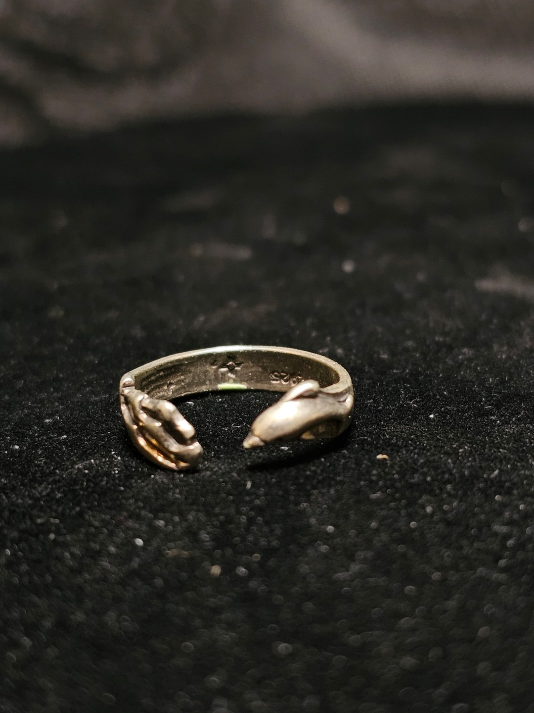 Dolphin Toe Ring, Sterling Silver - Adjustable - Etsy