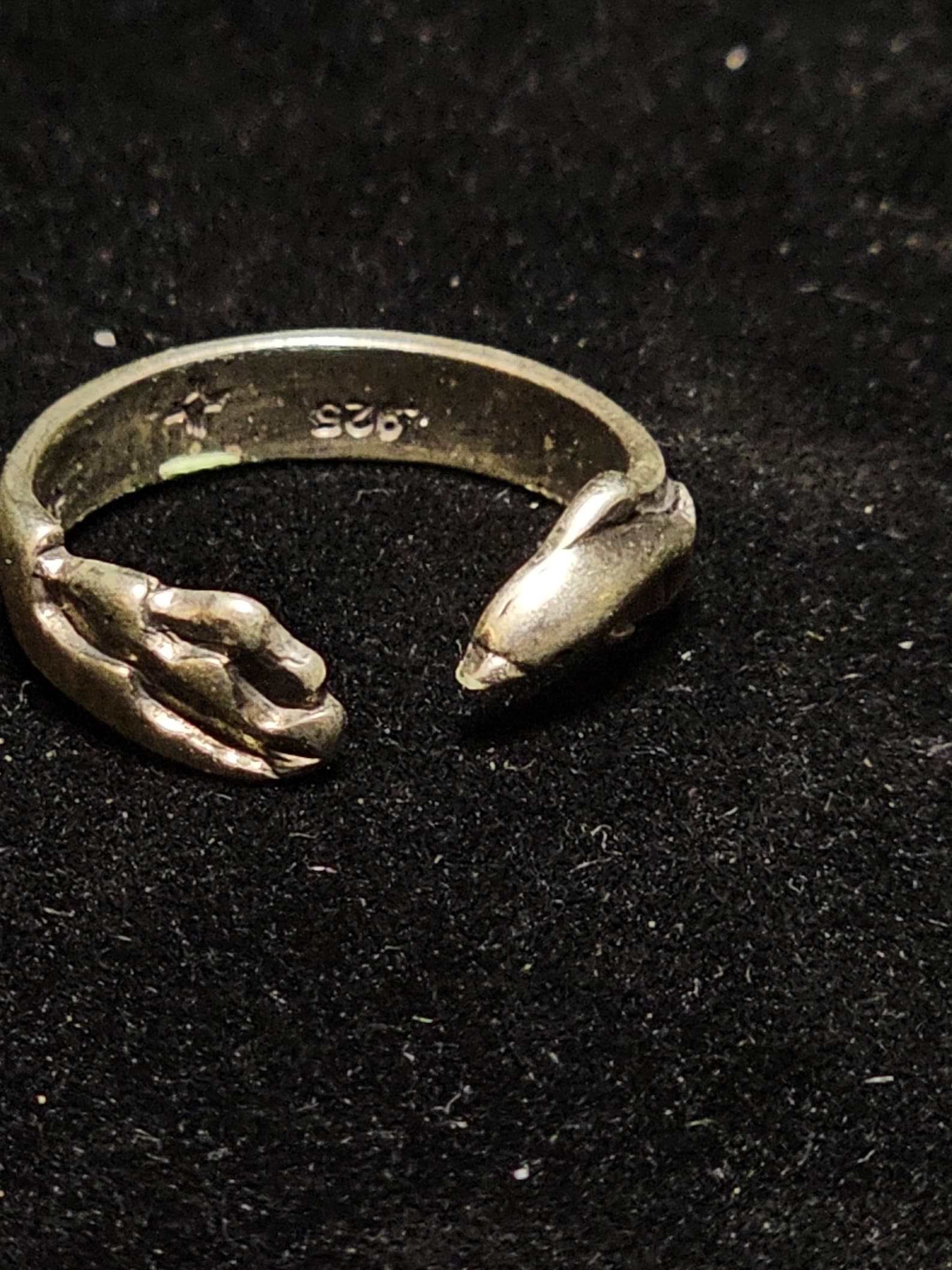 Dolphin Toe Ring, Sterling Silver Adjustable - Etsy