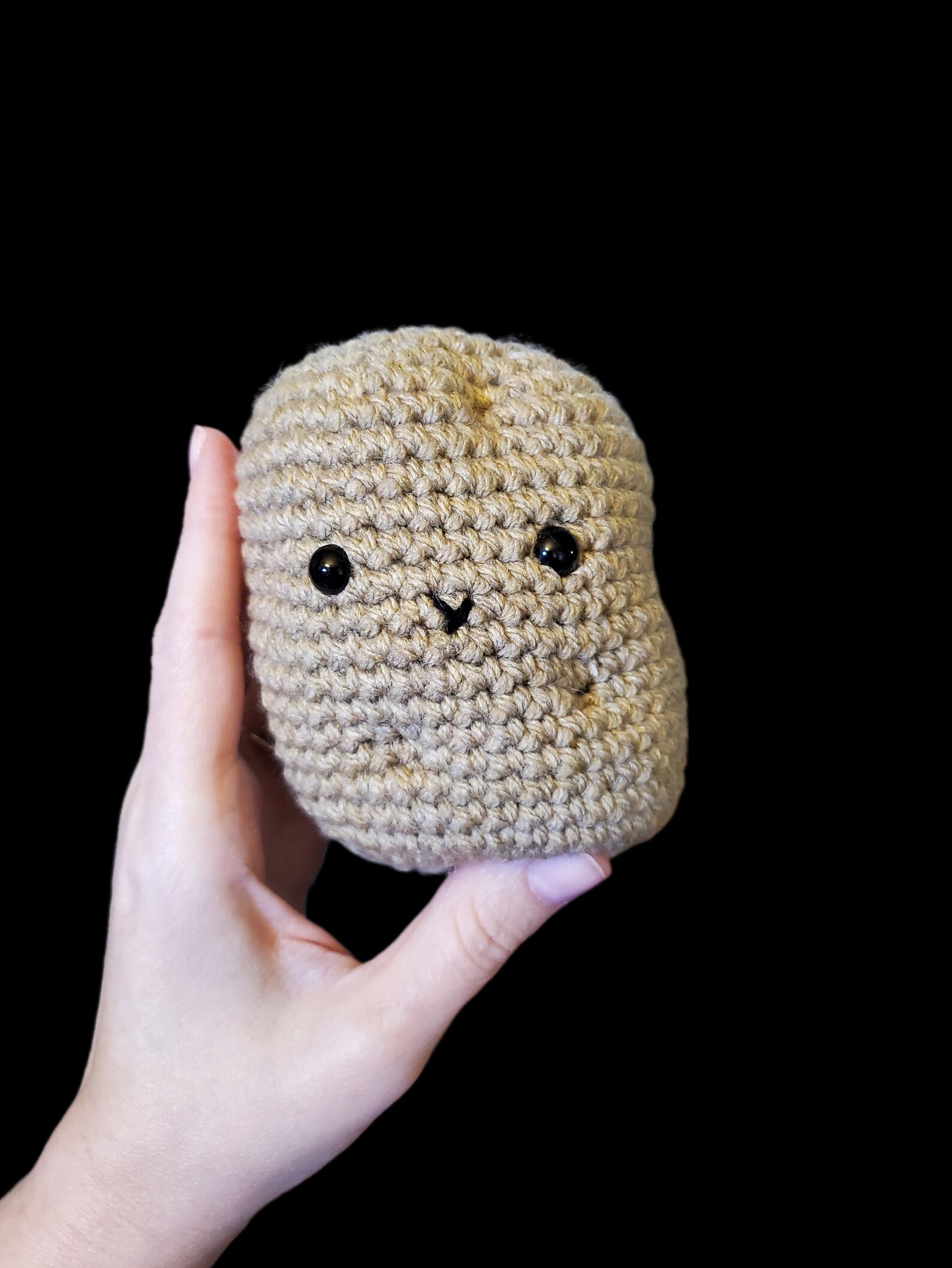 Crochet Potato | Just a Potato | Vegetable Amigurumi - Etsy
