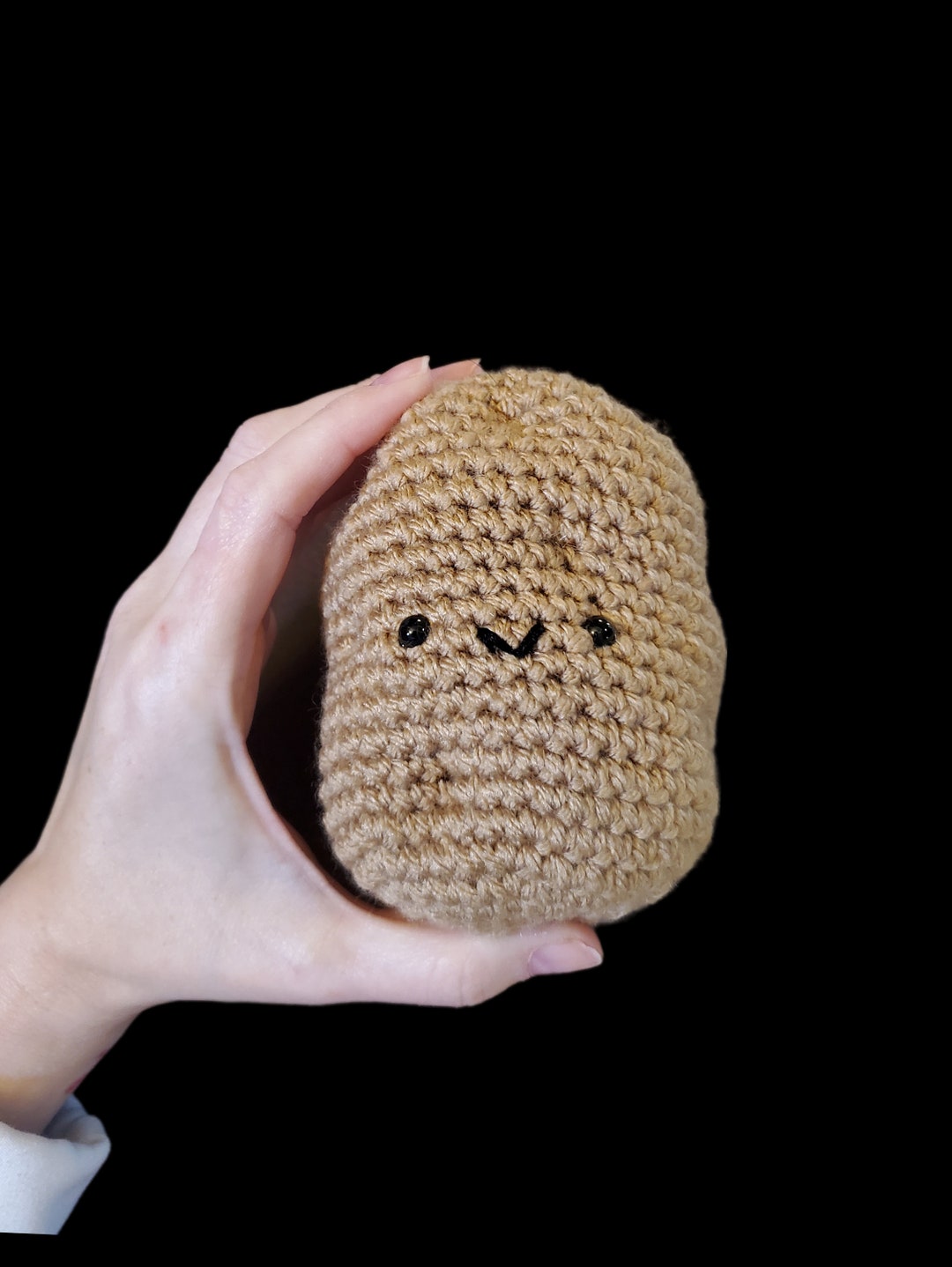 Crochet Potato | Just a Potato | Vegetable Amigurumi - Etsy