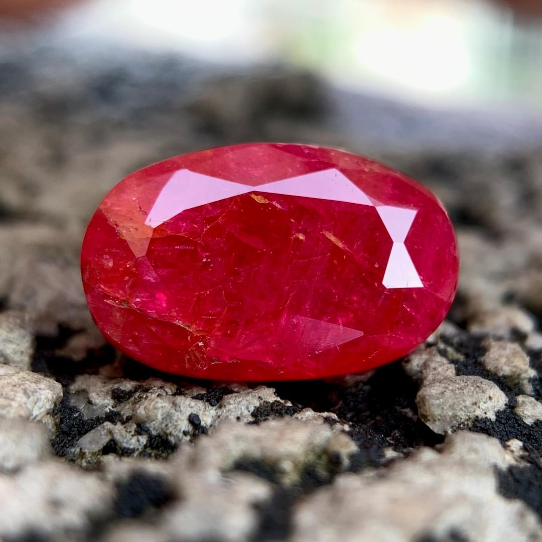 Burmese Ruby Pigeon Blood 5.68 Carat IGI Certified Loose Gemstone - Etsy