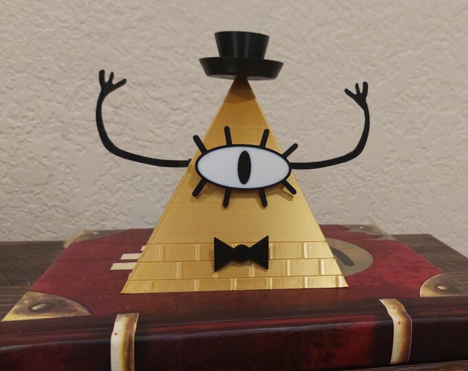 Bill Cipher Desk Figure Gravity Falls Inspired Decoration - Etsy