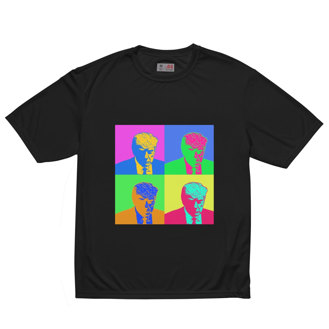 Donald Trump Andy Warhol Arrest T-shirt Pop Art - Etsy