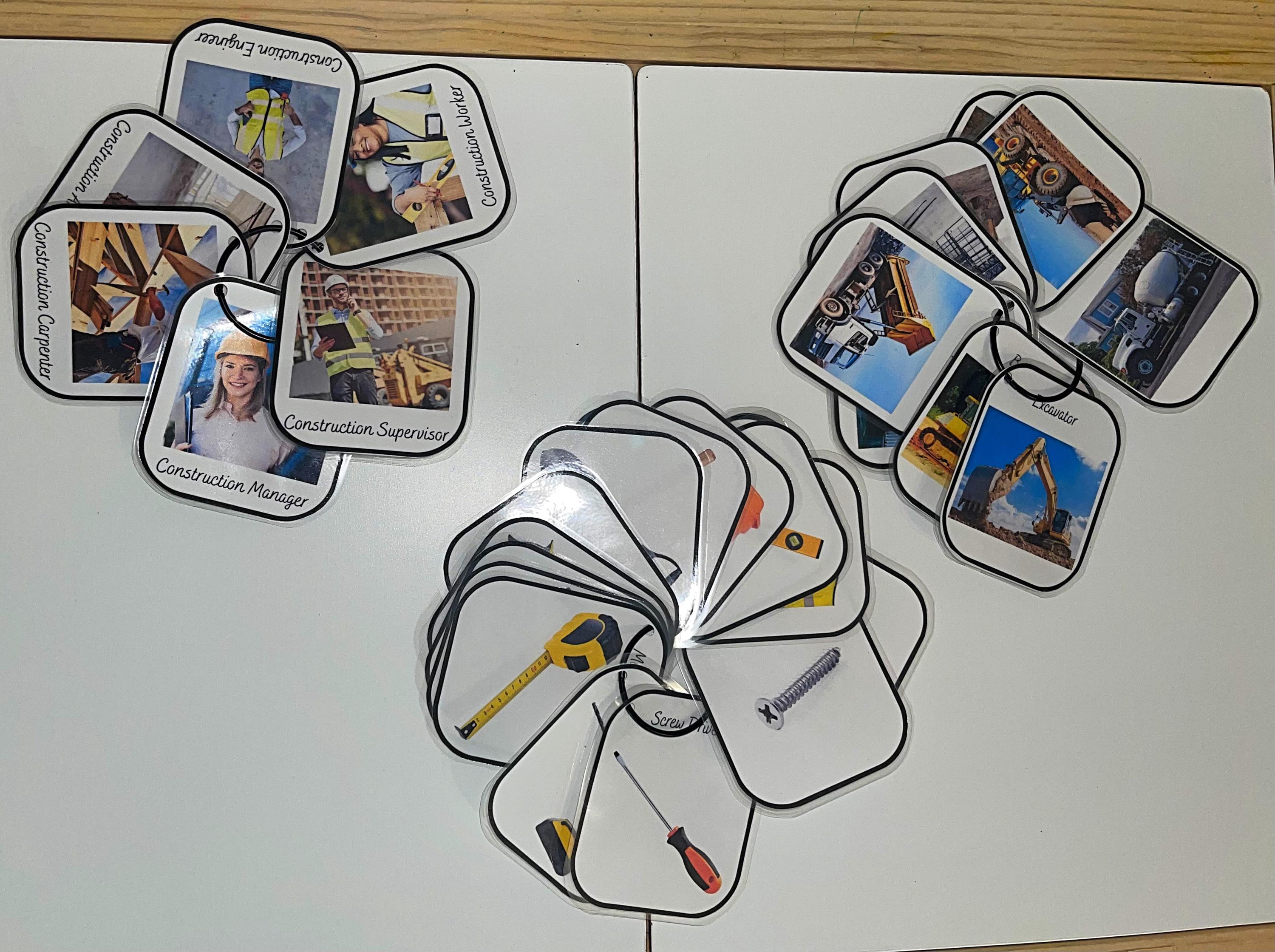 Construction Site Pack, Dramatic Play, Homeschool Materials, Unit Study ...