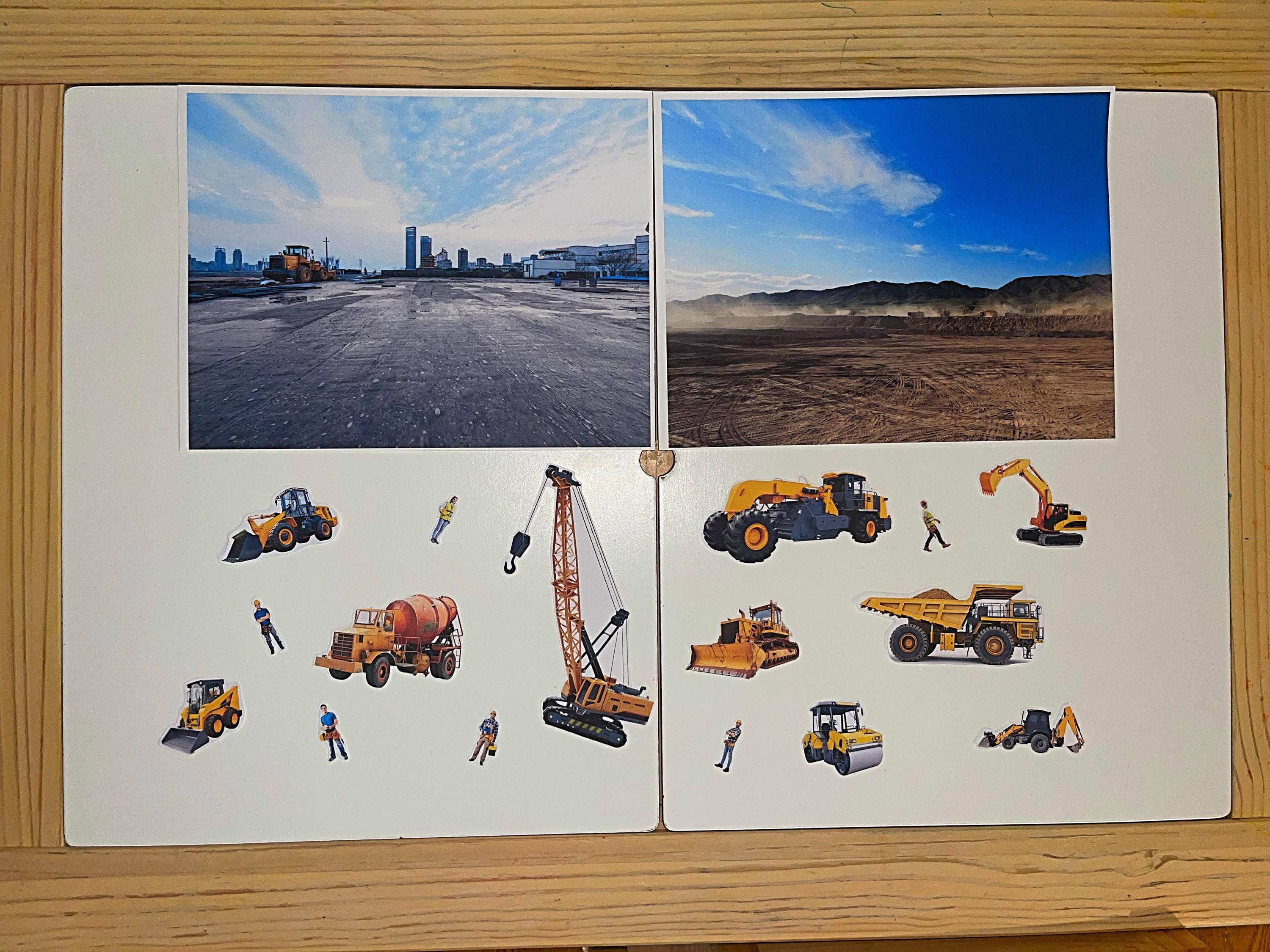 Construction Site Pack, Dramatic Play, Homeschool Materials, Unit Study ...