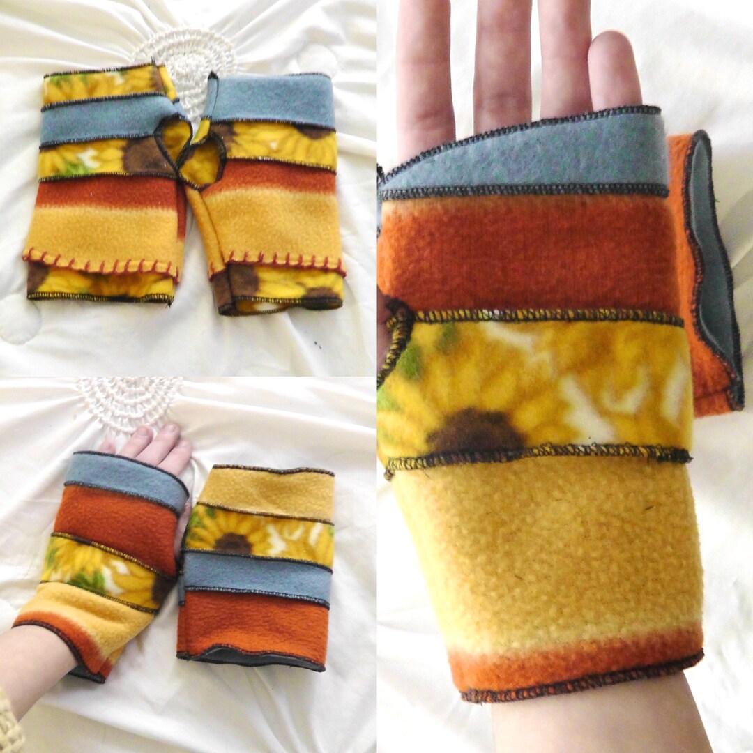Sunflower Mitten Collection - Etsy