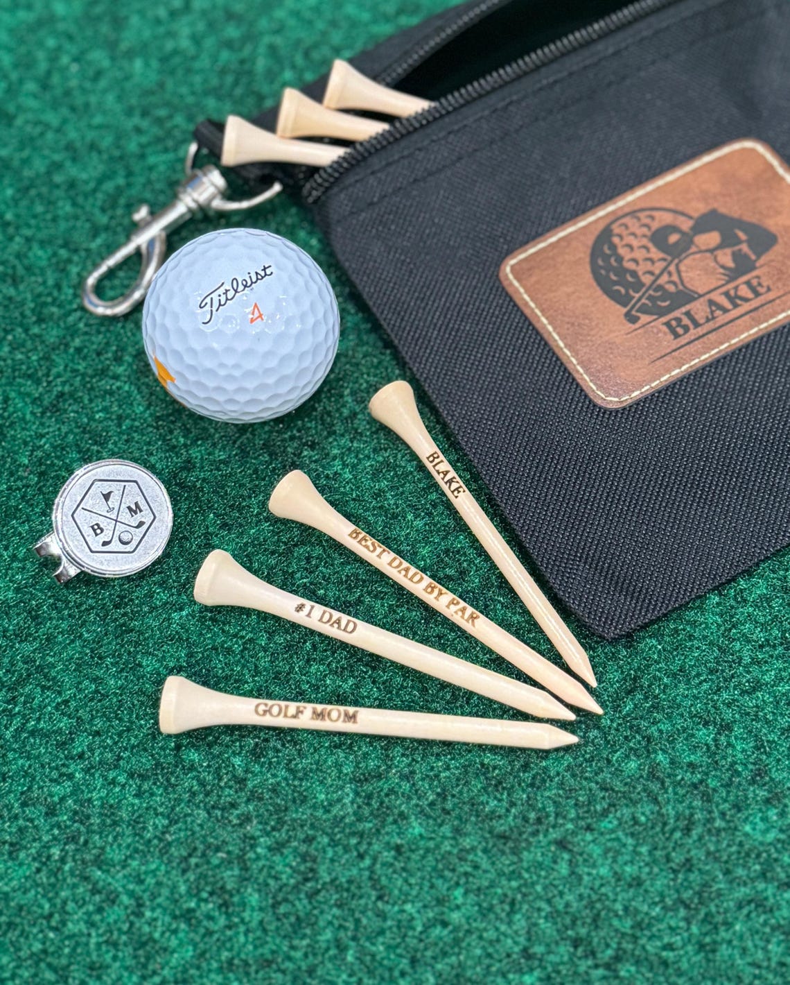 Personalized Laser Engraved Golf Tees - Custom Bamboo Golf Tees ...