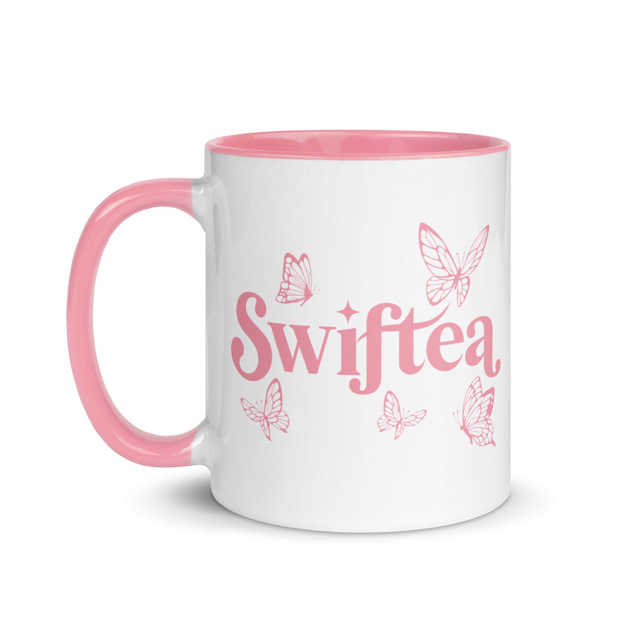 Taylor Swift - Swiftea Mug With Pink Inside, White Outside | Eras Tour ...