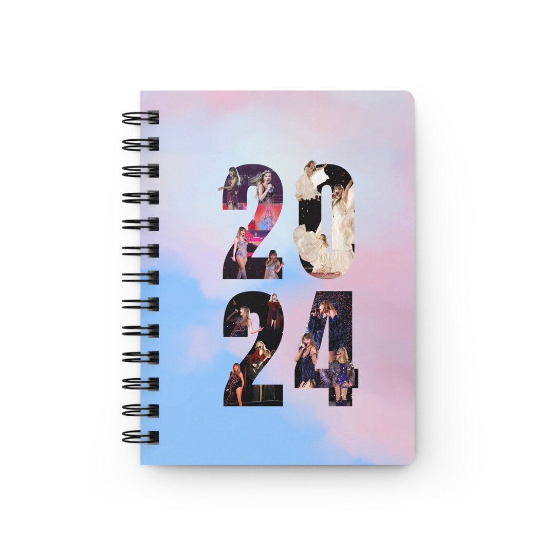 2024 T Swift Spiral Bound Notebook Eras Tour Notebook Taylor Swiftie ...