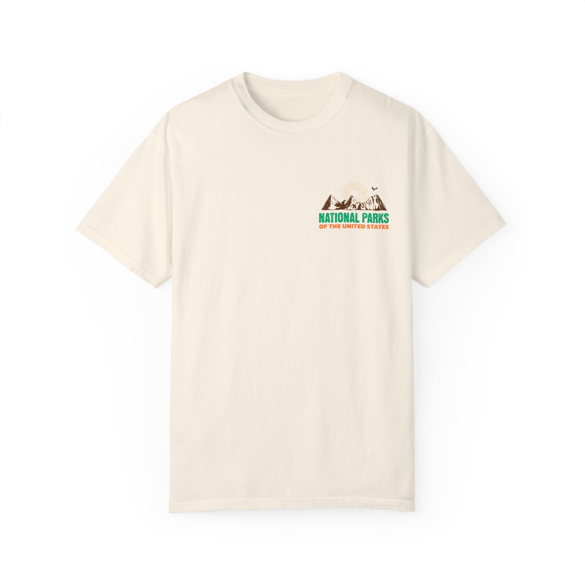 National Parks of the United States Shirt - Oversized Shirt With List ...