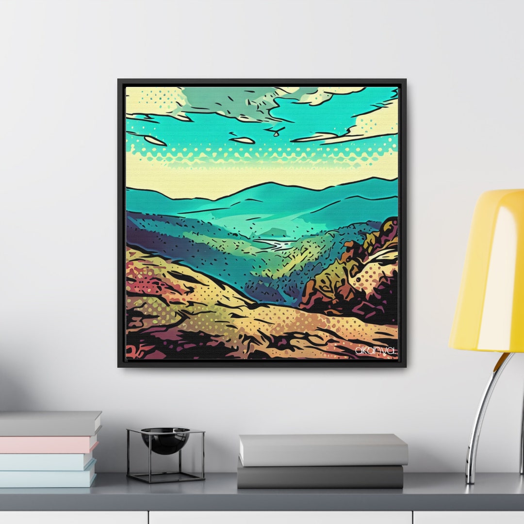 Artwork Wraps Wall Art & Comics Style Canvas Gallery Canvas - Etsy