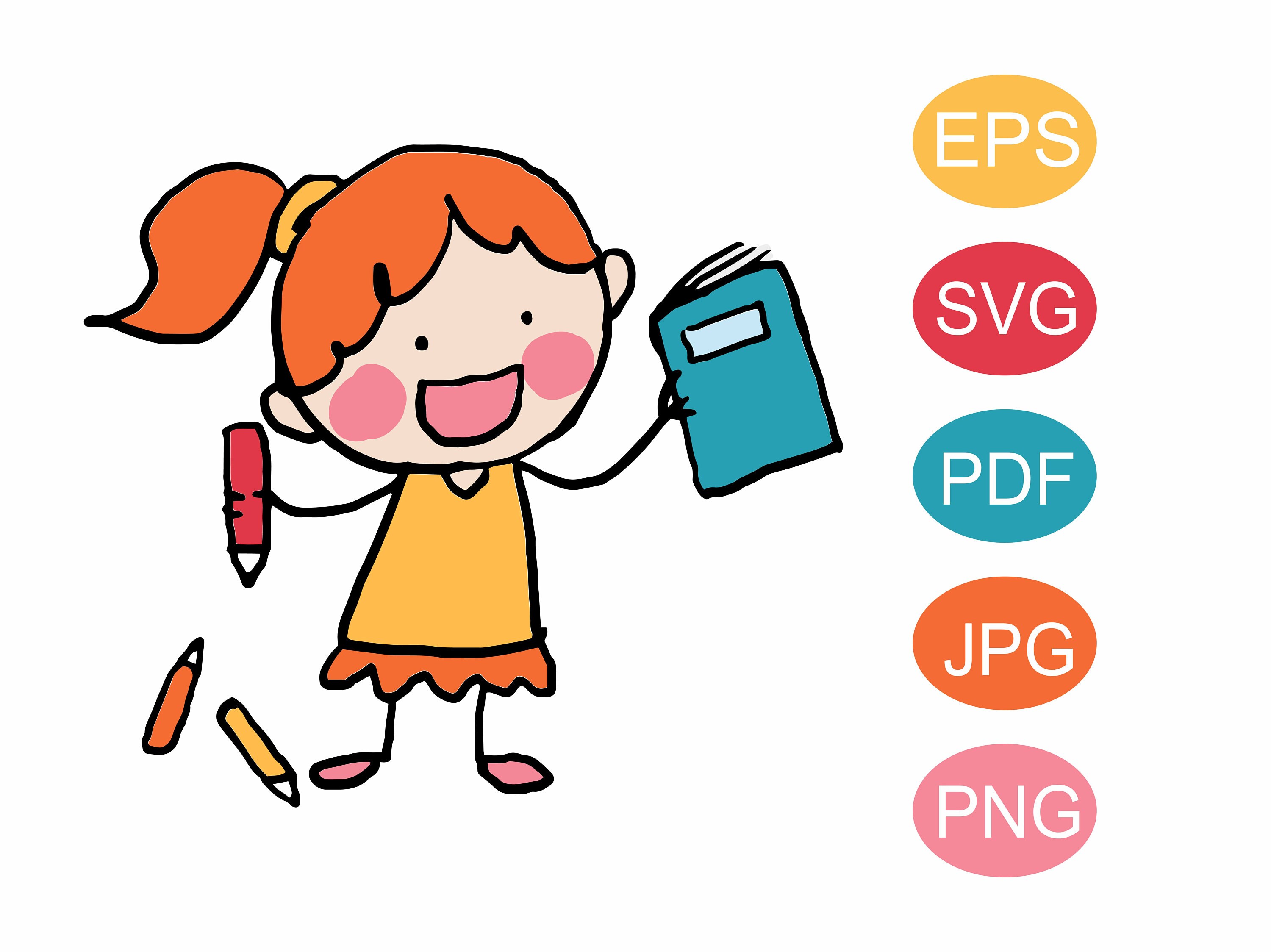 Stick Figures of Girl With Copy Pen Stick People Svg Stick - Etsy