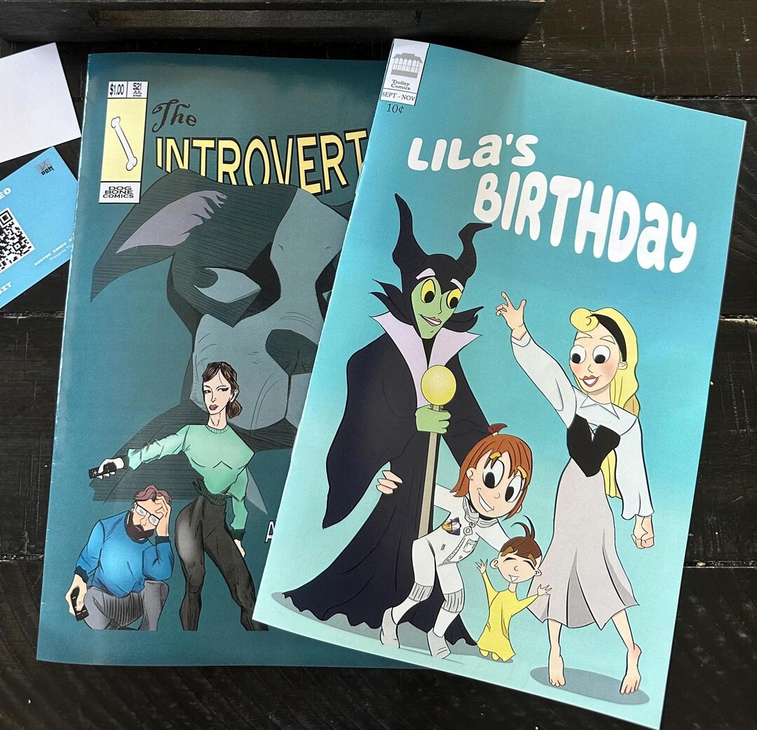 Create Your Own Comic Book - Personalized Comic Book by a Real Artist ...