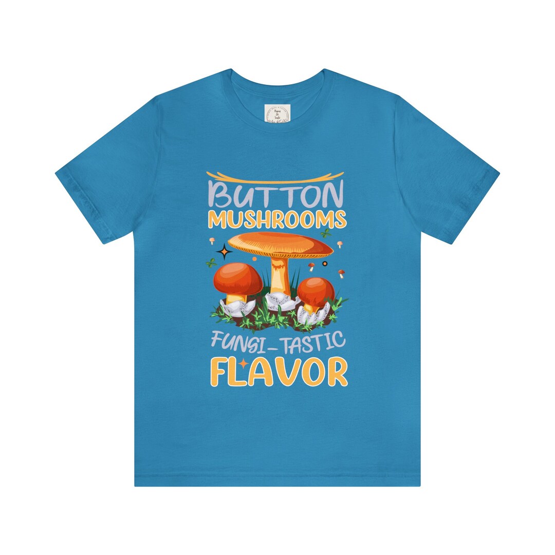 Button Mushroom Fungi-tastic Orange Plants Mamadesushi - Etsy
