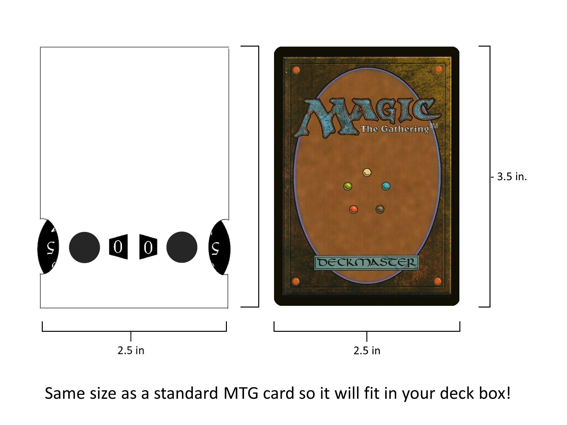 MTG Dial Token Counter - Dry Erase - Etsy