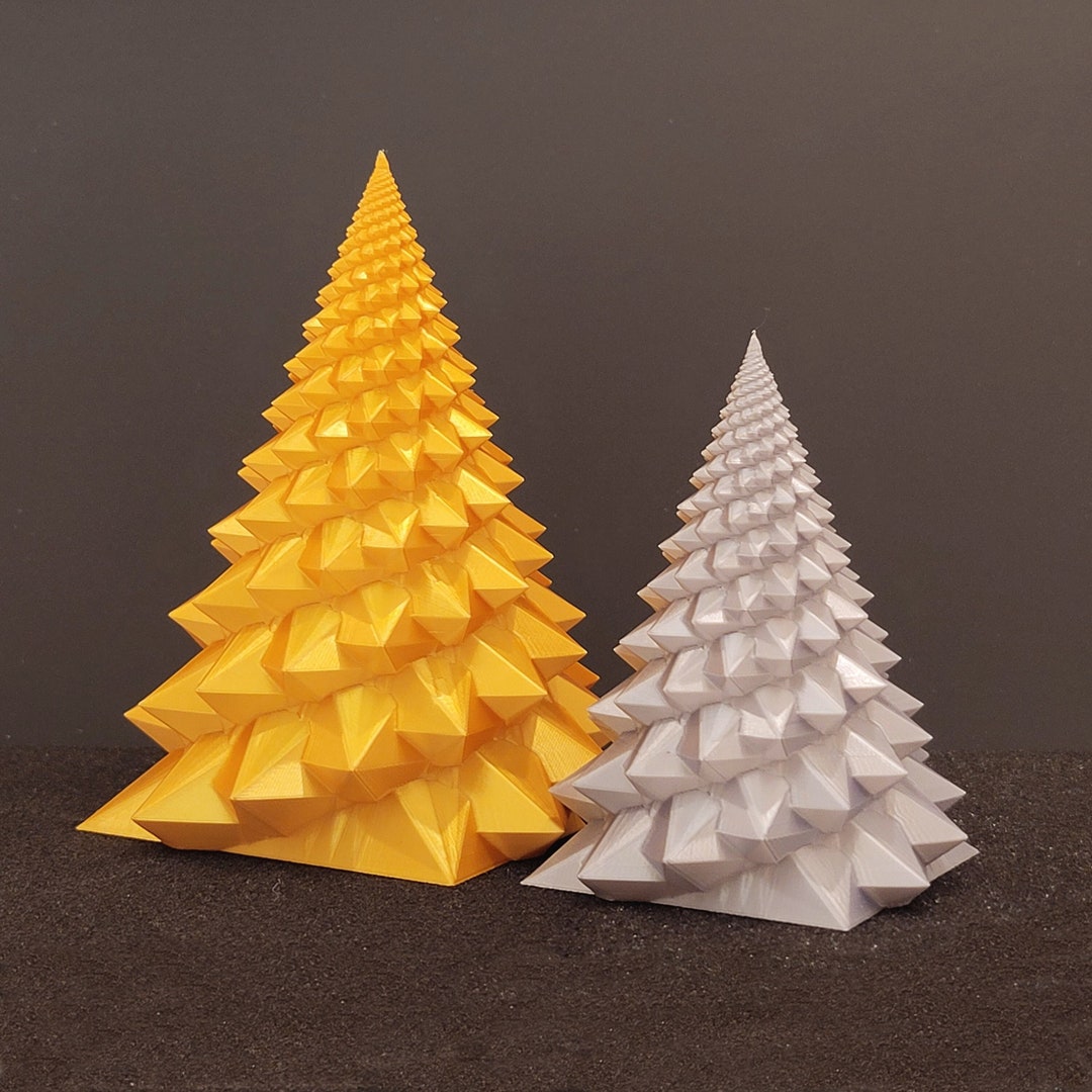 Christmas Fibonacci Spiral Tree With Light - 3D Printed Modern Home ...
