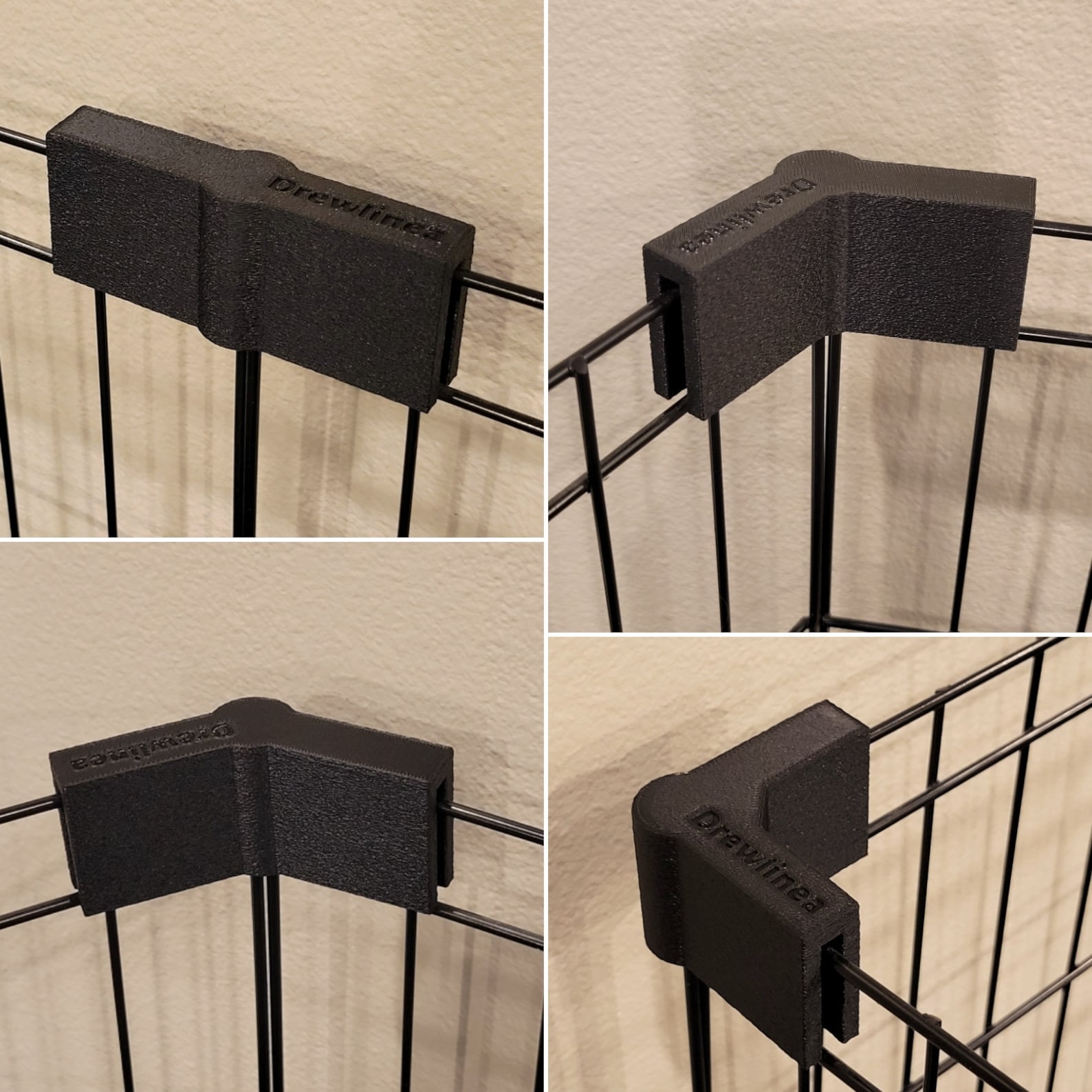 2+ Brackets (custom Package) for Wire Metal Pet Dog Puppy Bunny ...