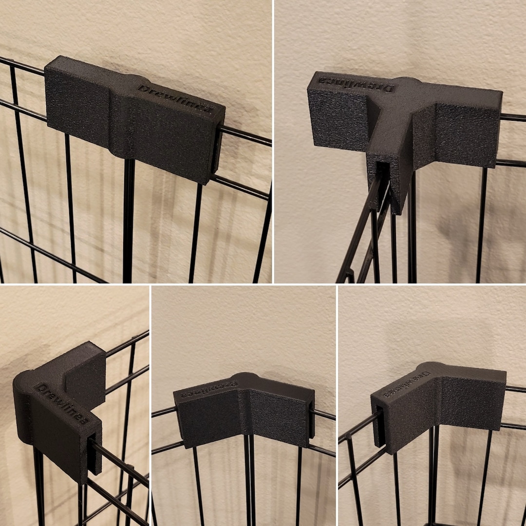 8 Brackets (custom Package) for Wire Metal Pet Exercise Playpen Dog ...