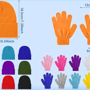 Kids Infant and Toddler Winter Beanie/gloves Boggin Personalized ...
