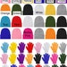 Kids Infant and Toddler Winter Beanie/gloves Boggin Personalized ...