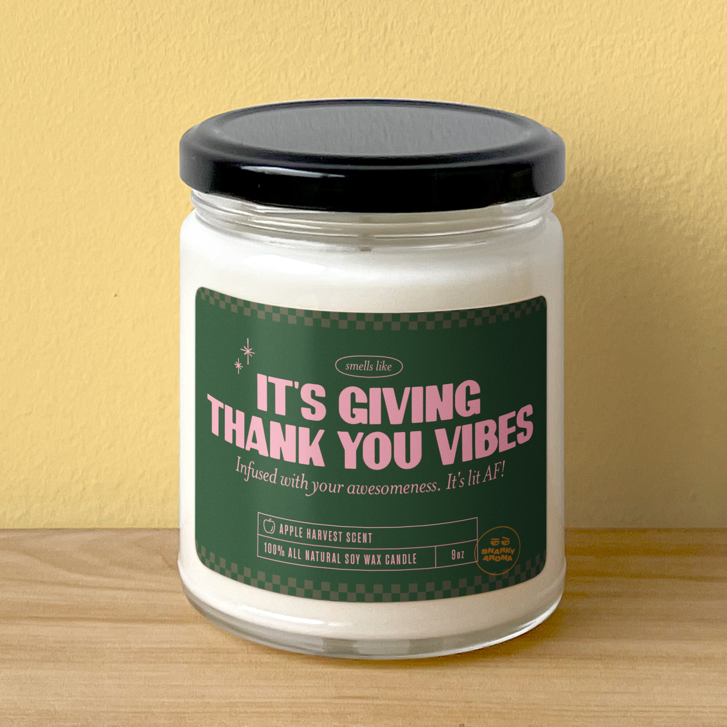 Thank You Gift It's Giving Thank You Vibes Funny Thank You Gift Funny ...