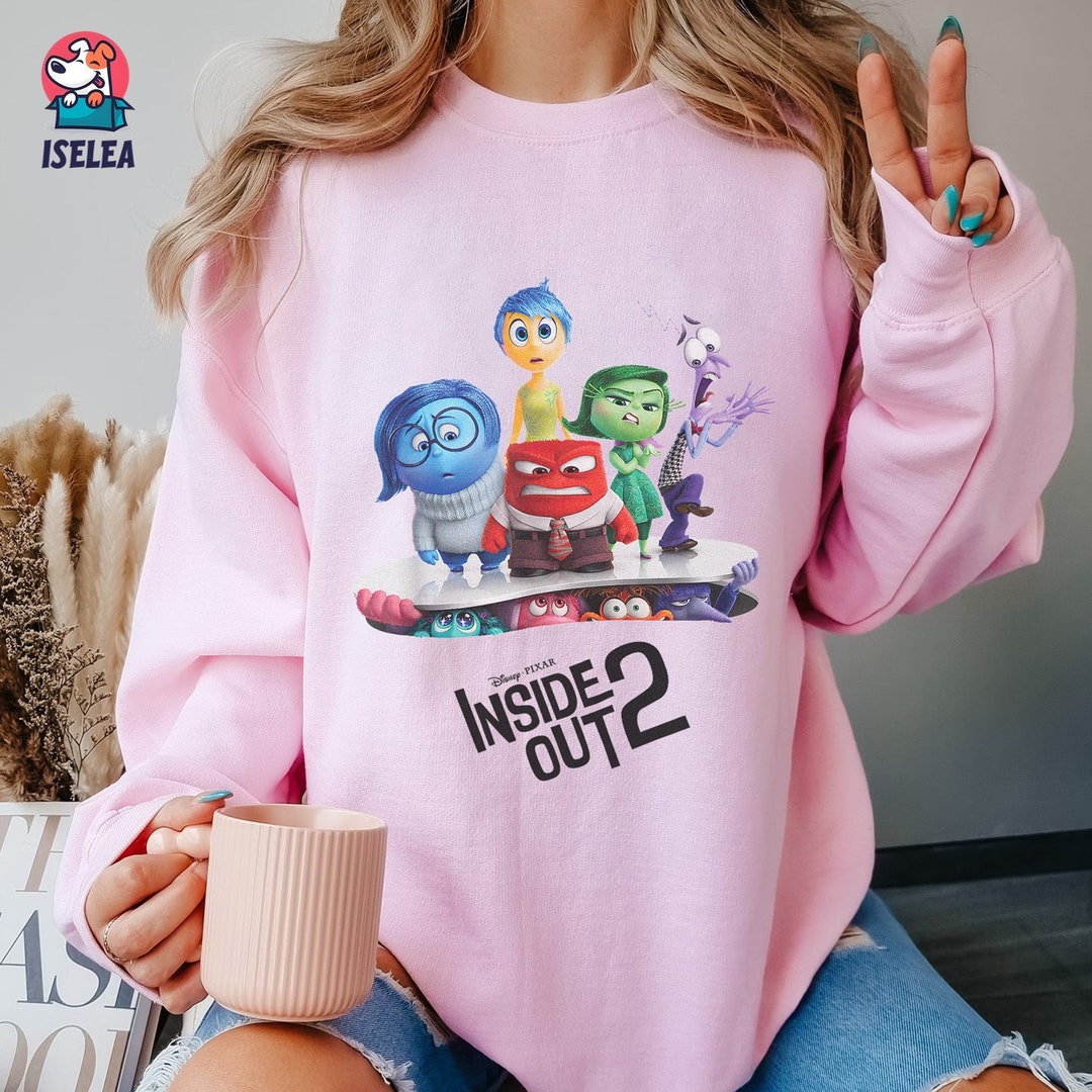 Buy Inside Out 2 Characters Shirt, Inside Out Movie Shirt, Inside Out ...