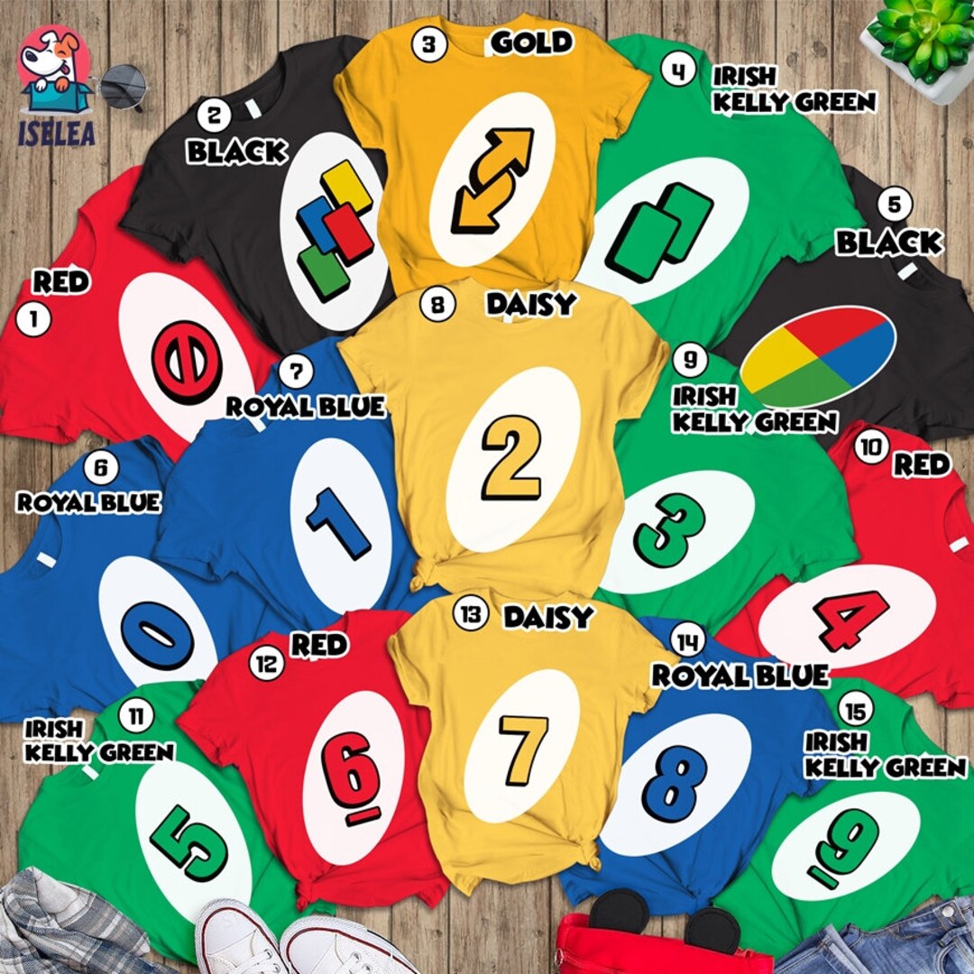 Uno Group Halloween Party Shirts, Uno Group Shirt, Costumes Halloween Shirt, Halloween Matching ...