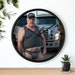 Chubby Trucker Wall Clock Fat Guy Big Man Truck Driver - Etsy Canada