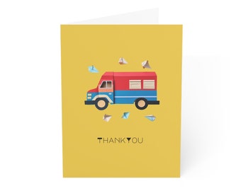 Mail Carrier Thank You Card, Letter Carrier, Thank You Card for Postal ...