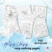 Christmas Coloring Pages for Kids Cozy Holiday Coloring Printables for ...