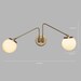 Double Globe Brass Articulated Sputnik Wall Lamp Beside Wall Lamp - Etsy