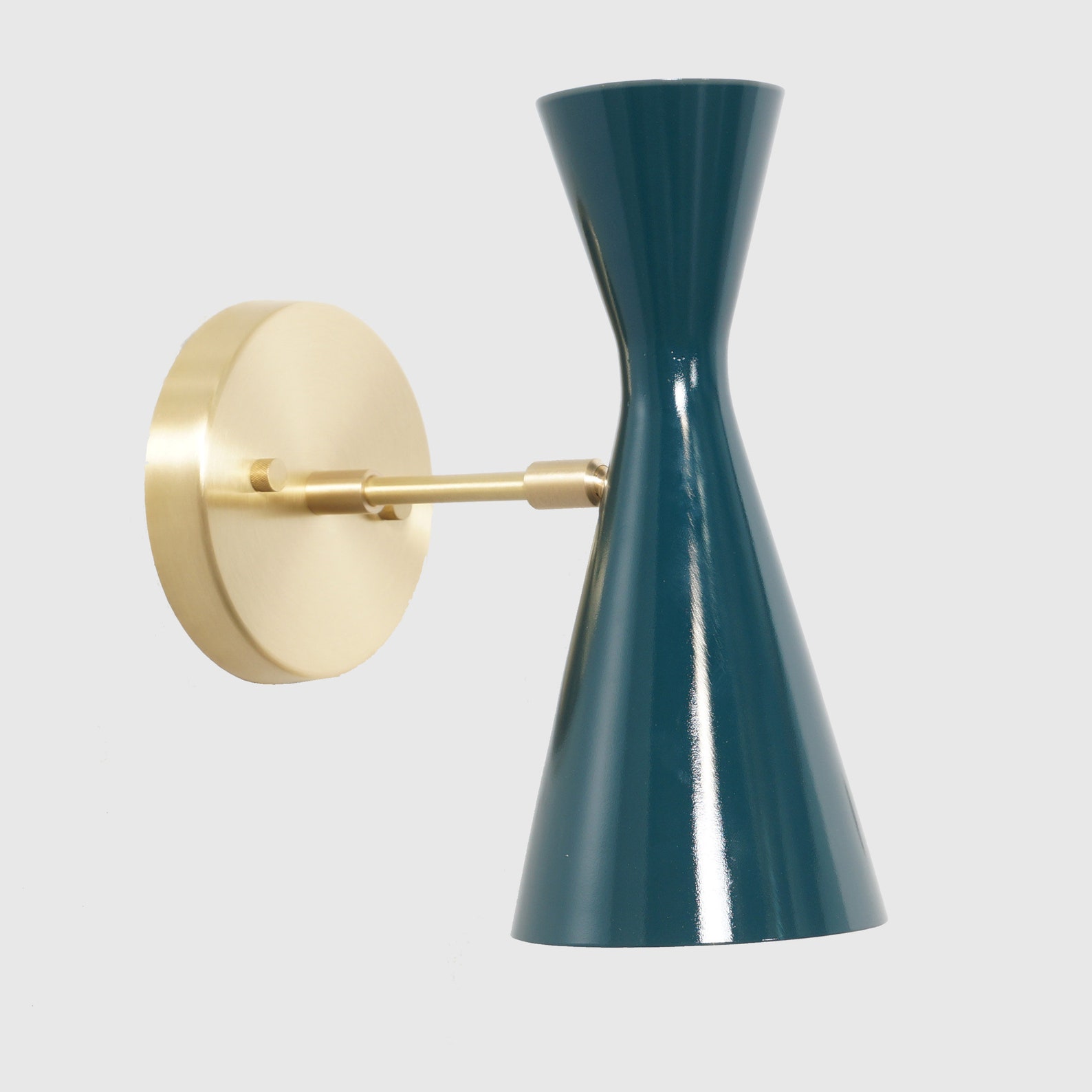 Single Bulb Light Brass Sputnik Wall Sconce Light Fixture. - Etsy