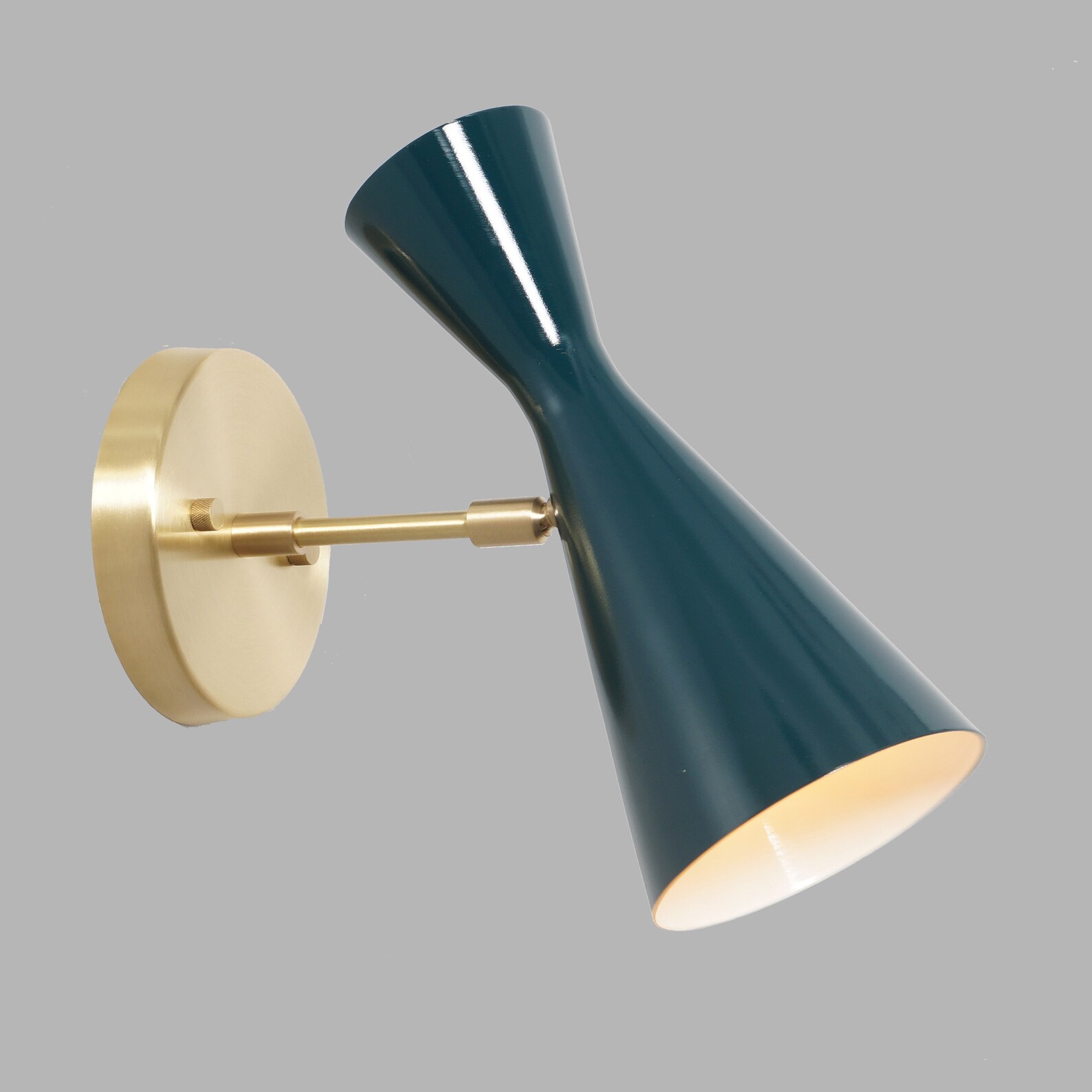 Single Bulb Light Brass Sputnik Wall Sconce Light Fixture. - Etsy