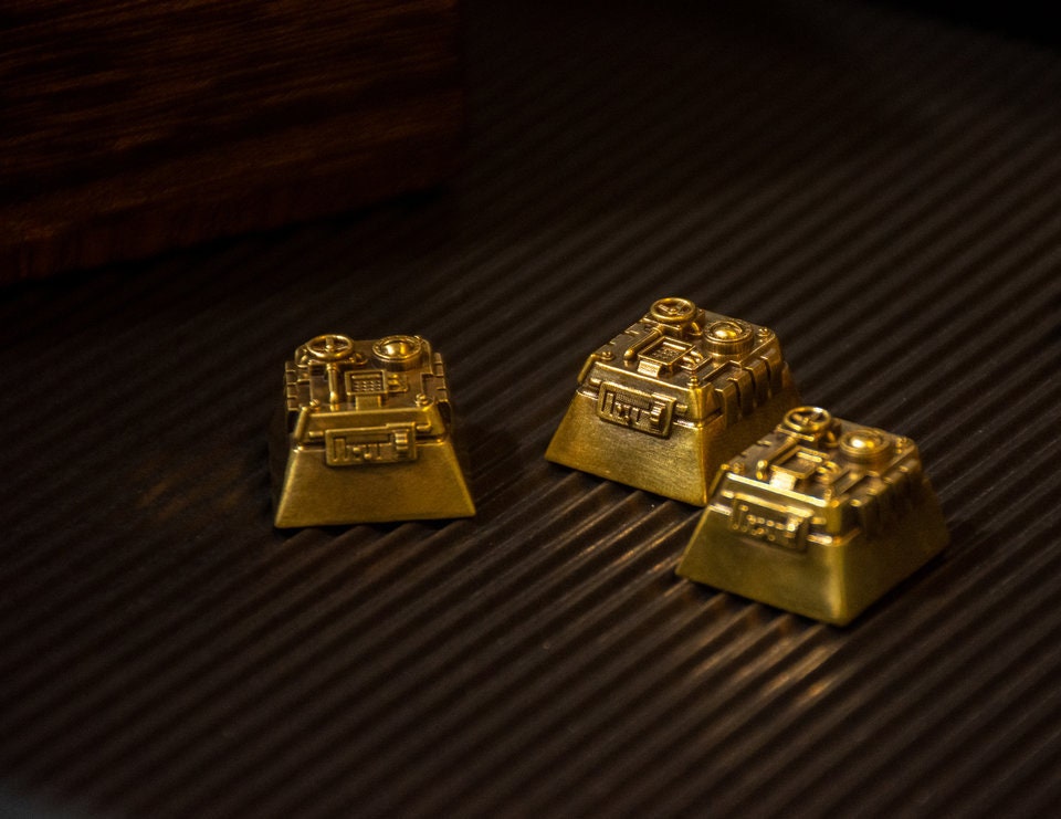 Steampunk Era Artisan Keycap for Cherry MX Mechanical Keyboards ...