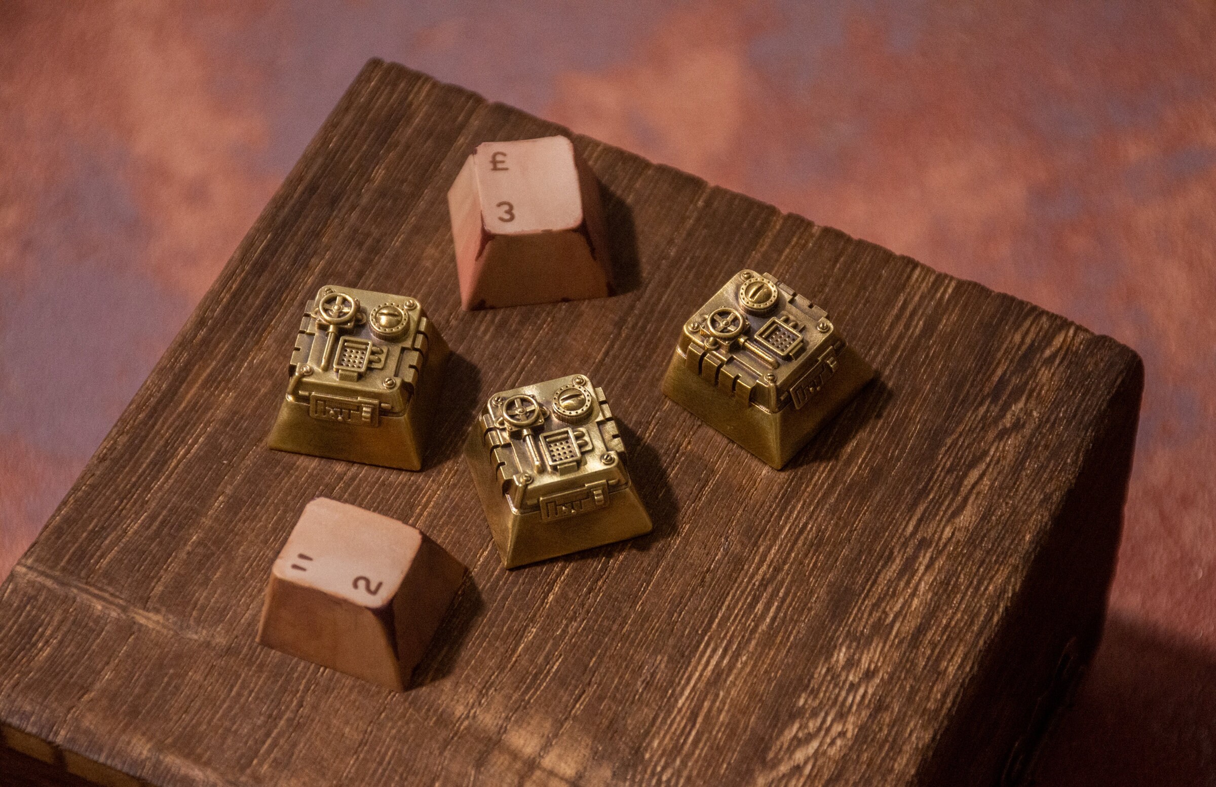 Steampunk Era Artisan Keycap for Cherry MX Mechanical Keyboards ...
