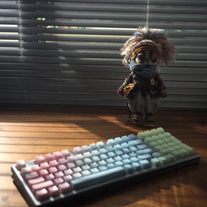 POM Keycap Set, Spring Series Artisan Keycap for Cherry MX Mechanical ...