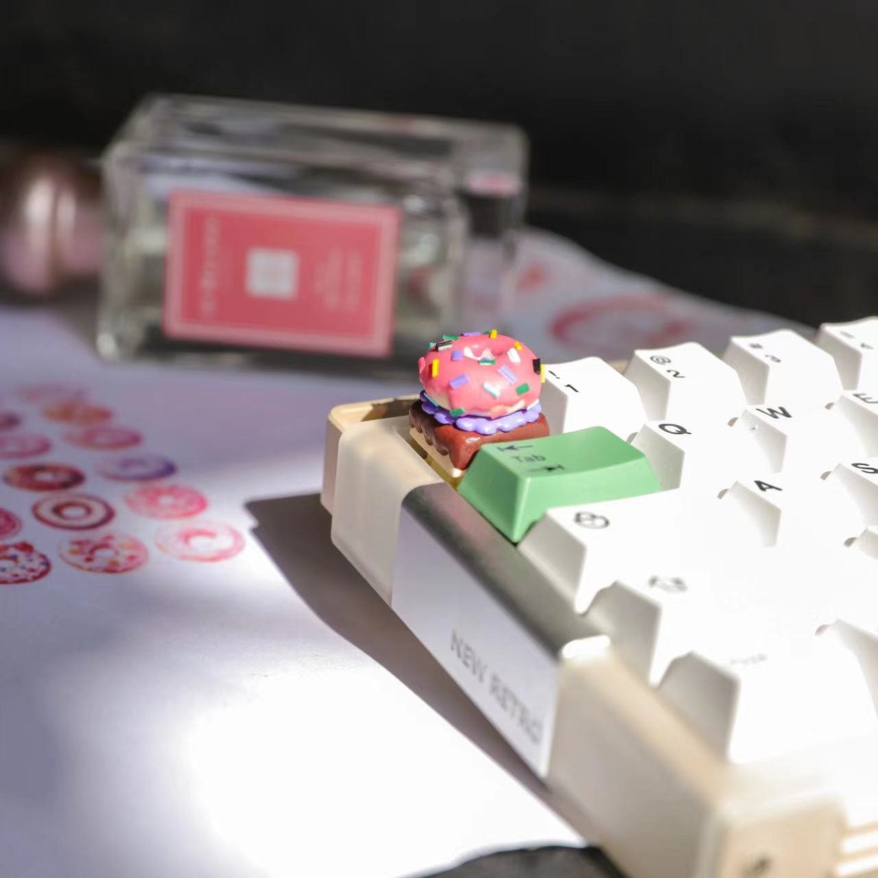 Customized Donut Artisan Keycap for Cherry MX Mechanical Gaming ...
