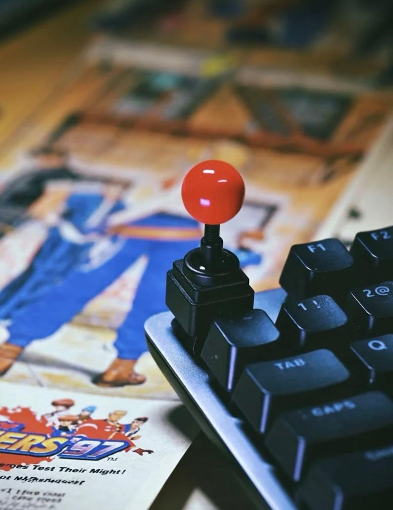 Custom Joystick Artisan Keycap: CNC Aluminum for Cherry MX Keyboards - Etsy