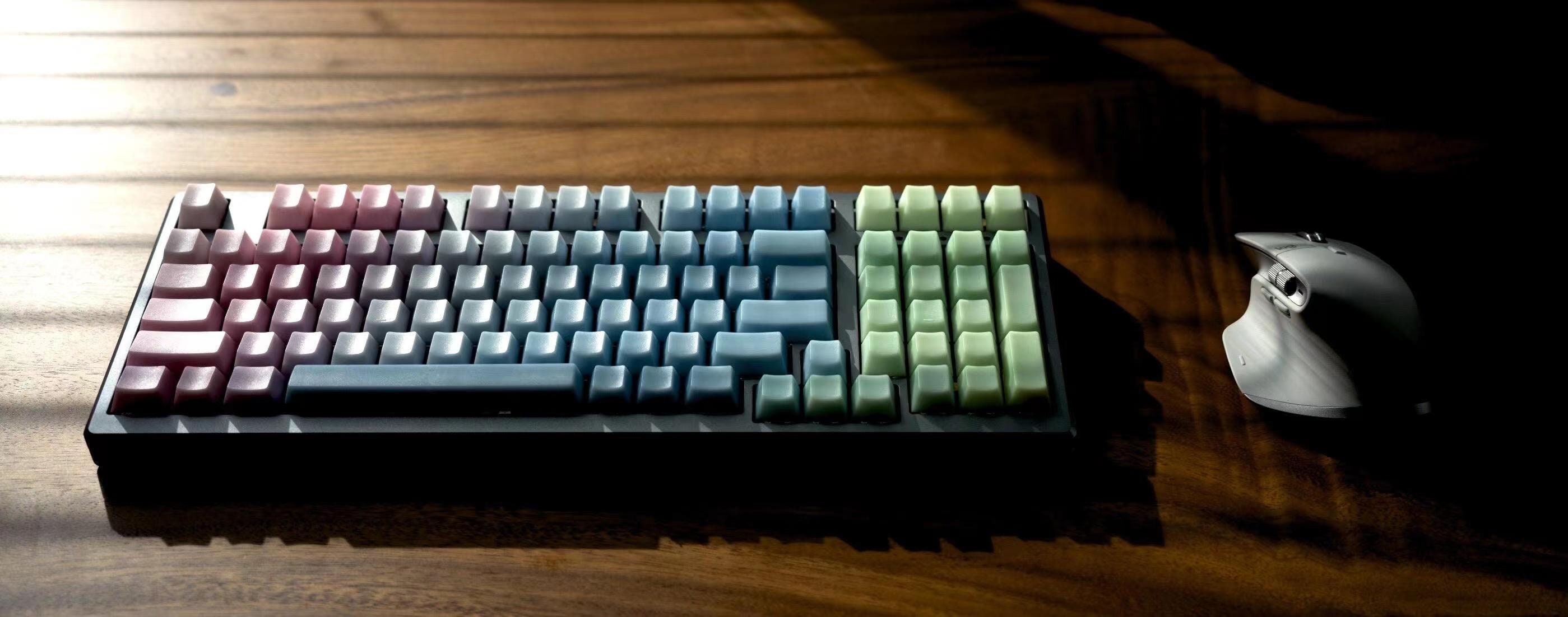 POM Keycap Set, Spring Series Artisan Keycap for Cherry MX Mechanical ...