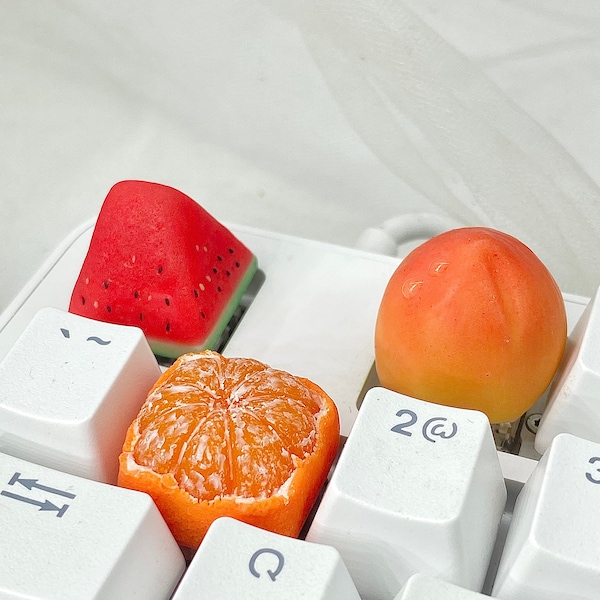 Tangerine Keycap - Etsy