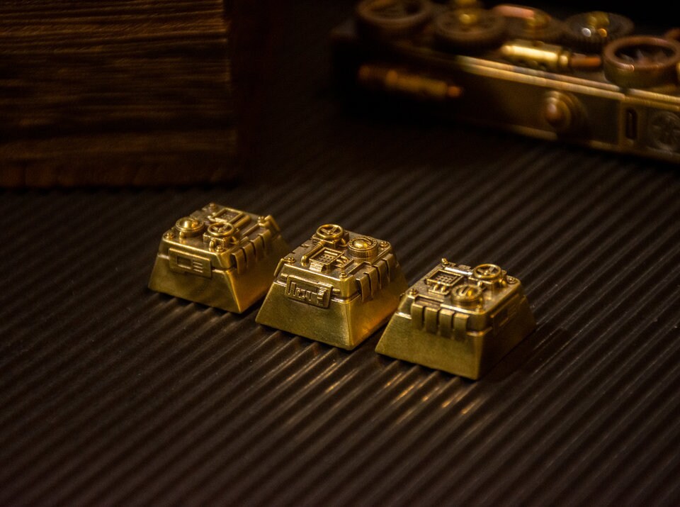 Steampunk Era Artisan Keycap for Cherry MX Mechanical Keyboards ...