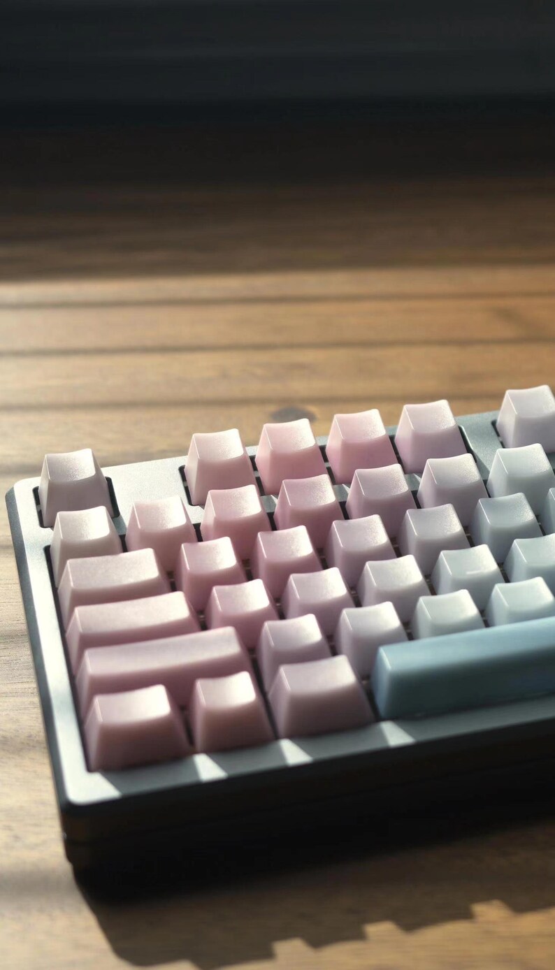 POM Keycap Set, Spring Series Artisan Keycap for Cherry MX Mechanical ...