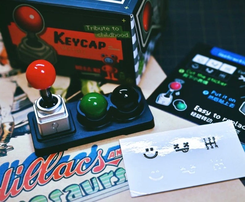 Custom Joystick Artisan Keycap: CNC Aluminum for Cherry MX Keyboards - Etsy