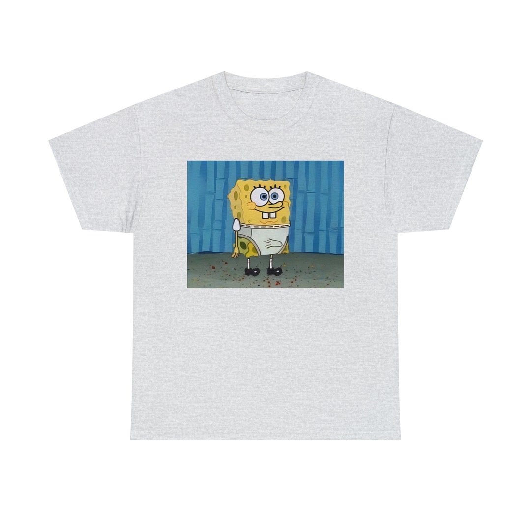 Spongebob Boner Meme Unisex Heavy Cotton Tee - Etsy