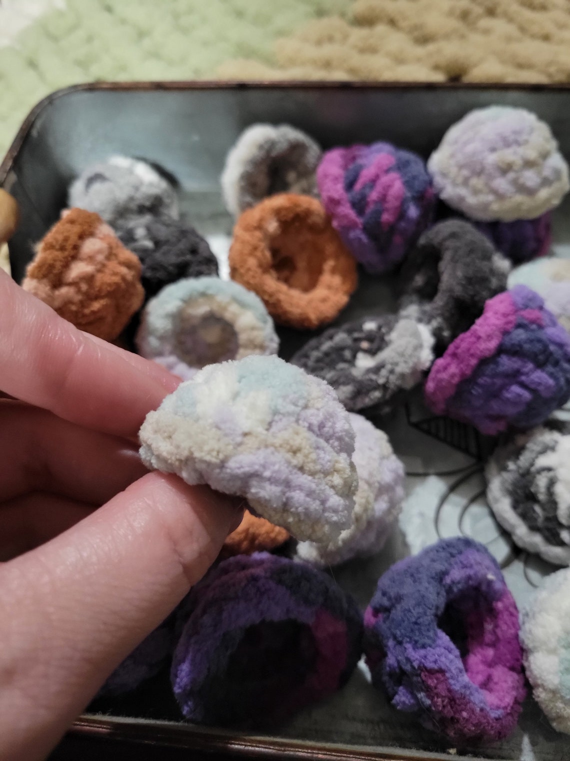 Crochet Fidget Pop, Assorted Colors-randomly Picked, Fidget Toy, Fidget ...