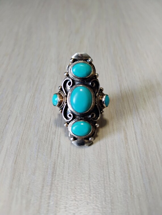 Sterling silver - statement - Gem